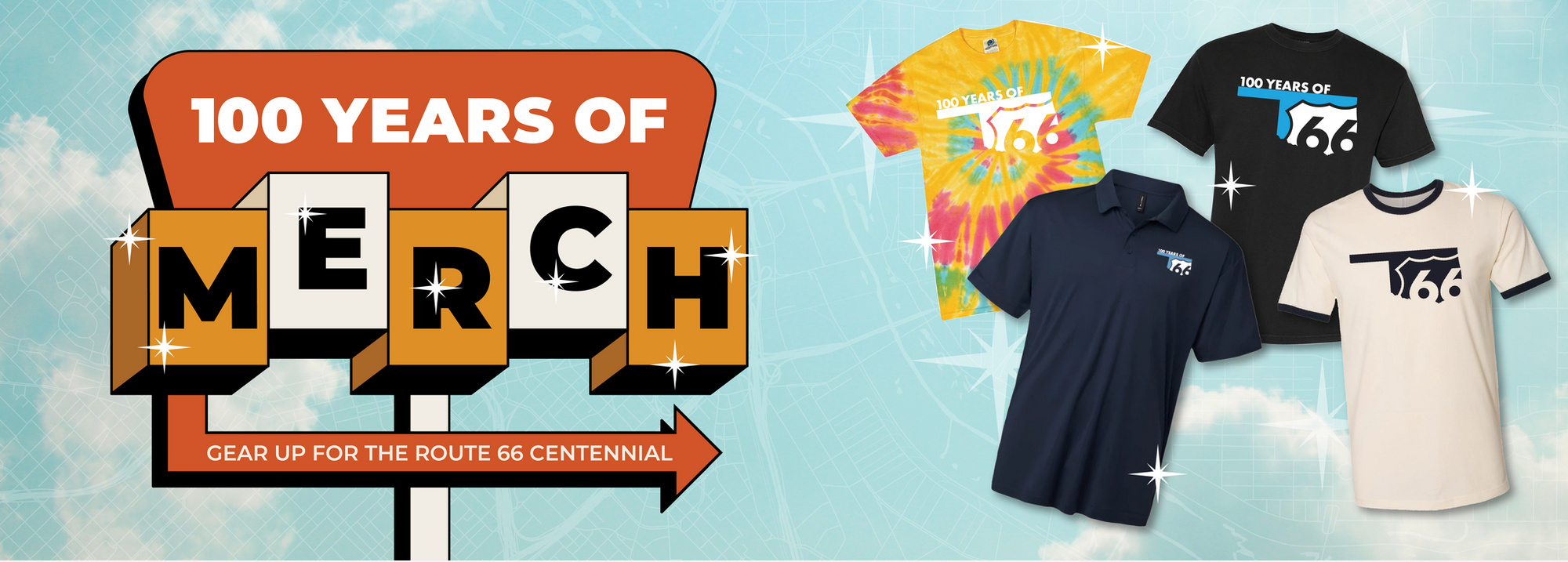 Oklahoma Route 66 Centennial - Apparel & Products – Oklahoma - OKSB